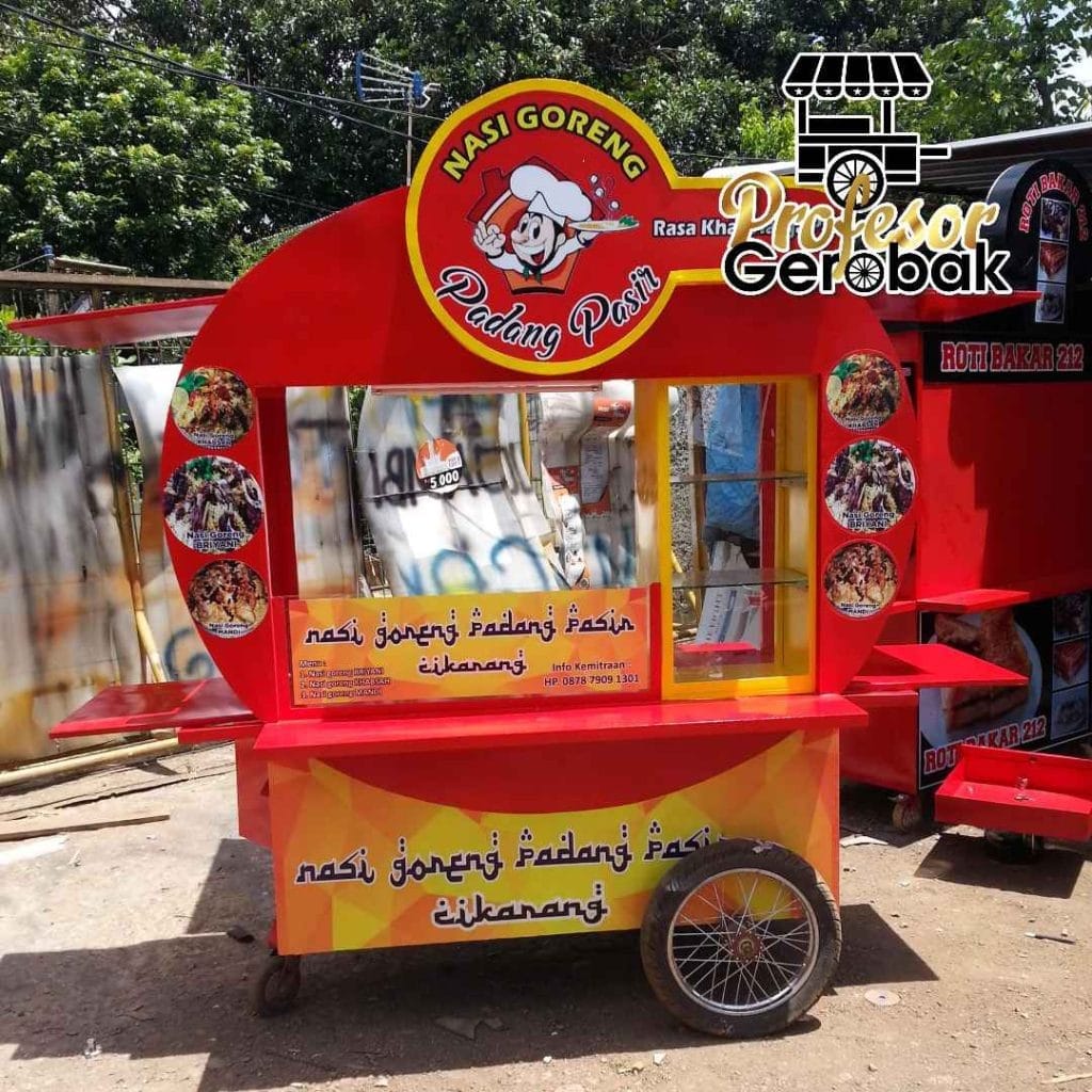 Gerobak kekinian minimalis dengan desain stylish dan modern - Profesor ...