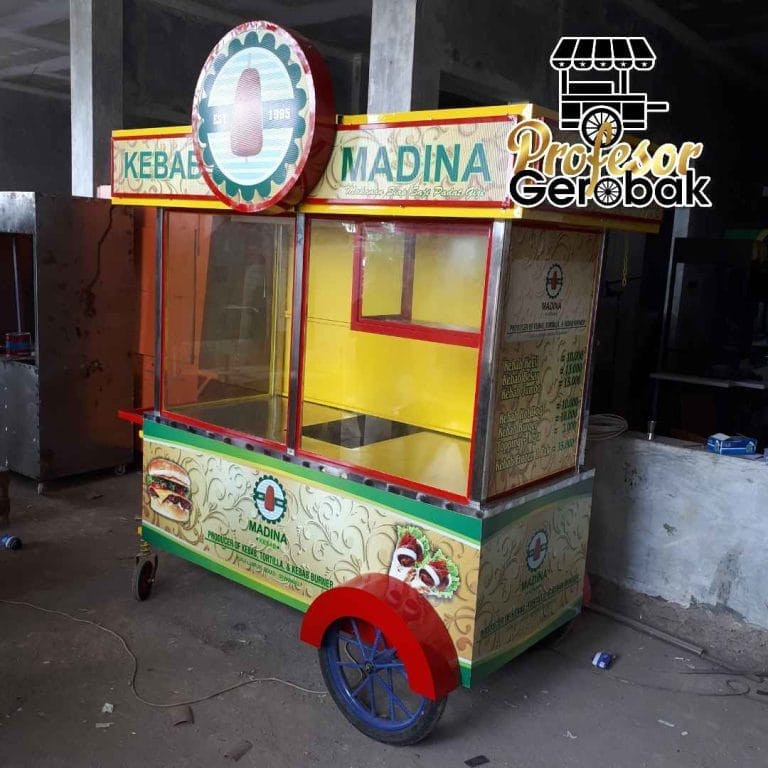 100+ Model Desain Gerobak Unik Modern Untuk Jualan Kekinian - Profesor ...