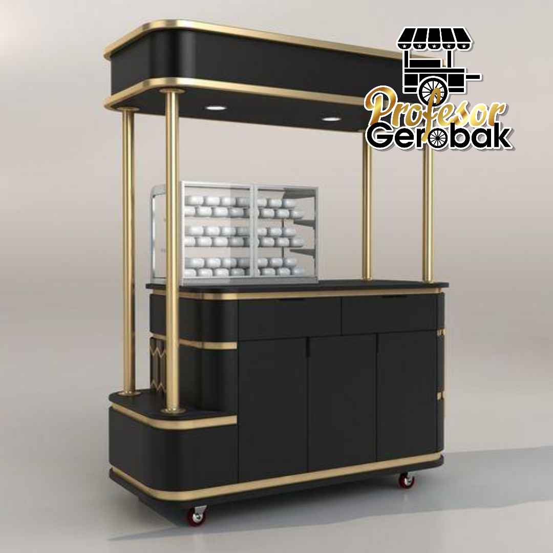 Desain Gerobak Minimalis untuk Bisnis Makanan Ringan - Profesor Gerobak