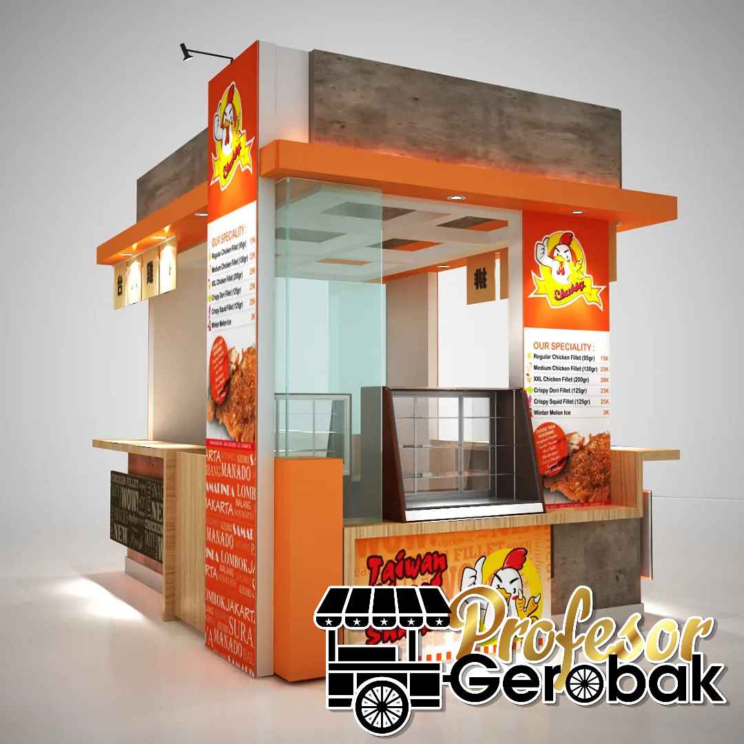Jasa pembuatan stand makanan kekinian untuk usaha di Bekasi - Profesor ...