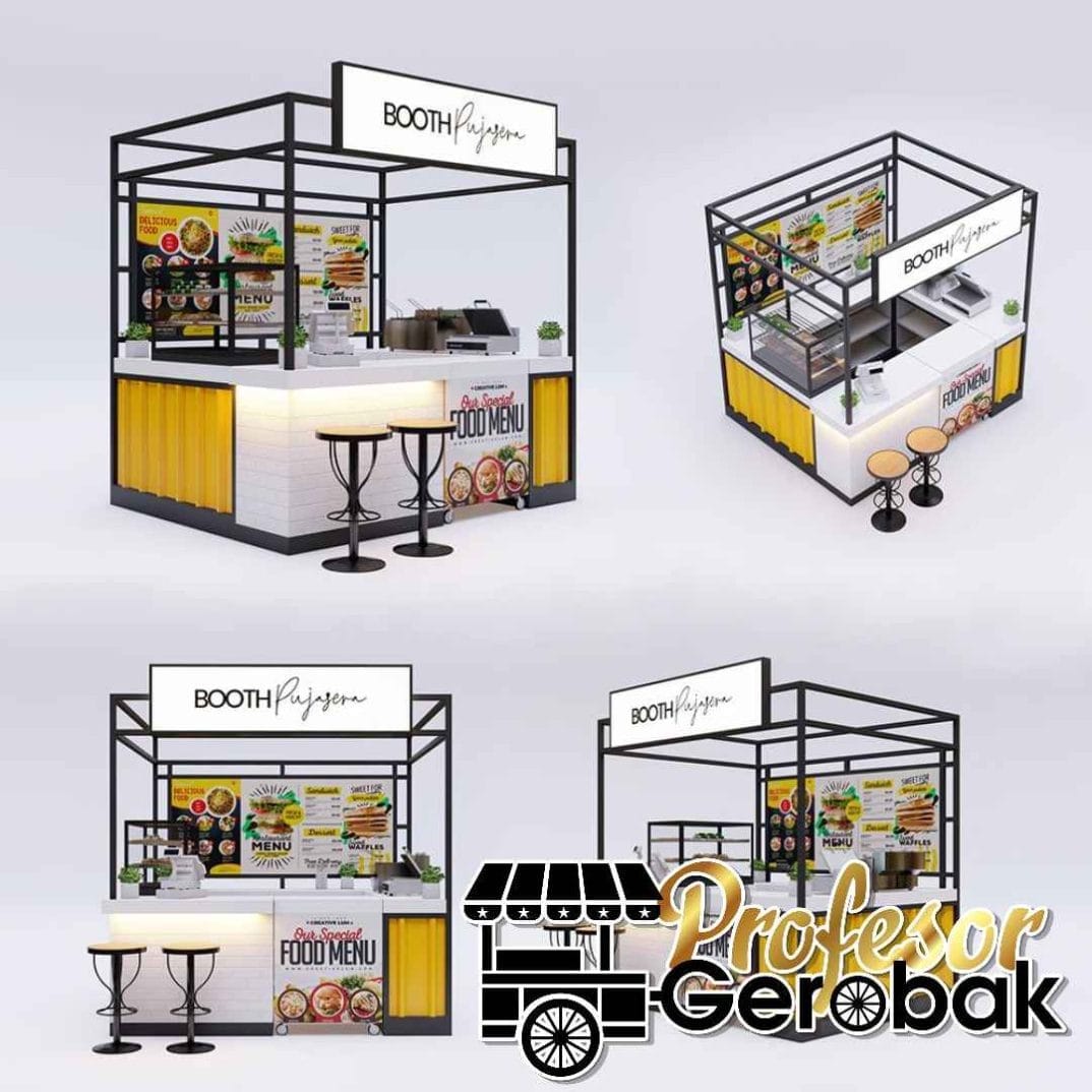 Bikin Booth Jualan Mall yang Unik dan Menarik di Jakarta Barat ...